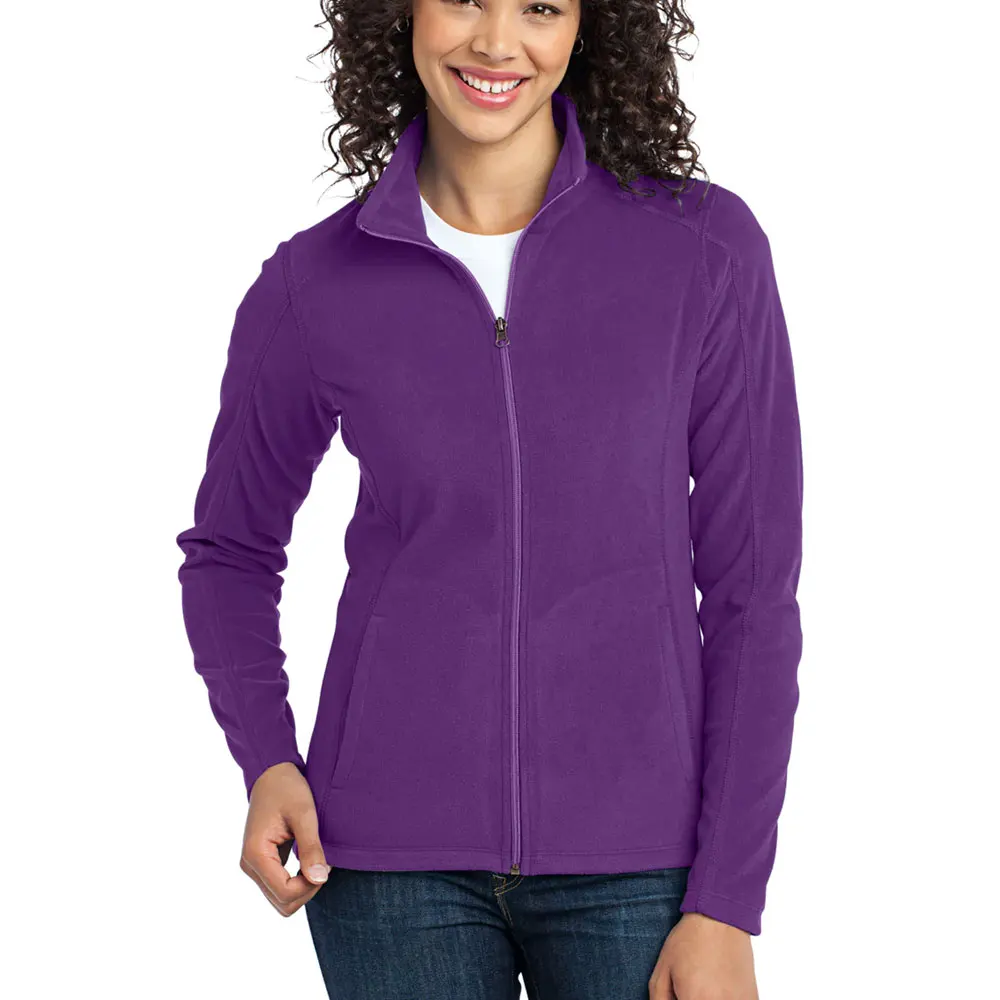 Women's Lightweight Warm Polar Fleece Running Jackets Hooded Full-zip ...