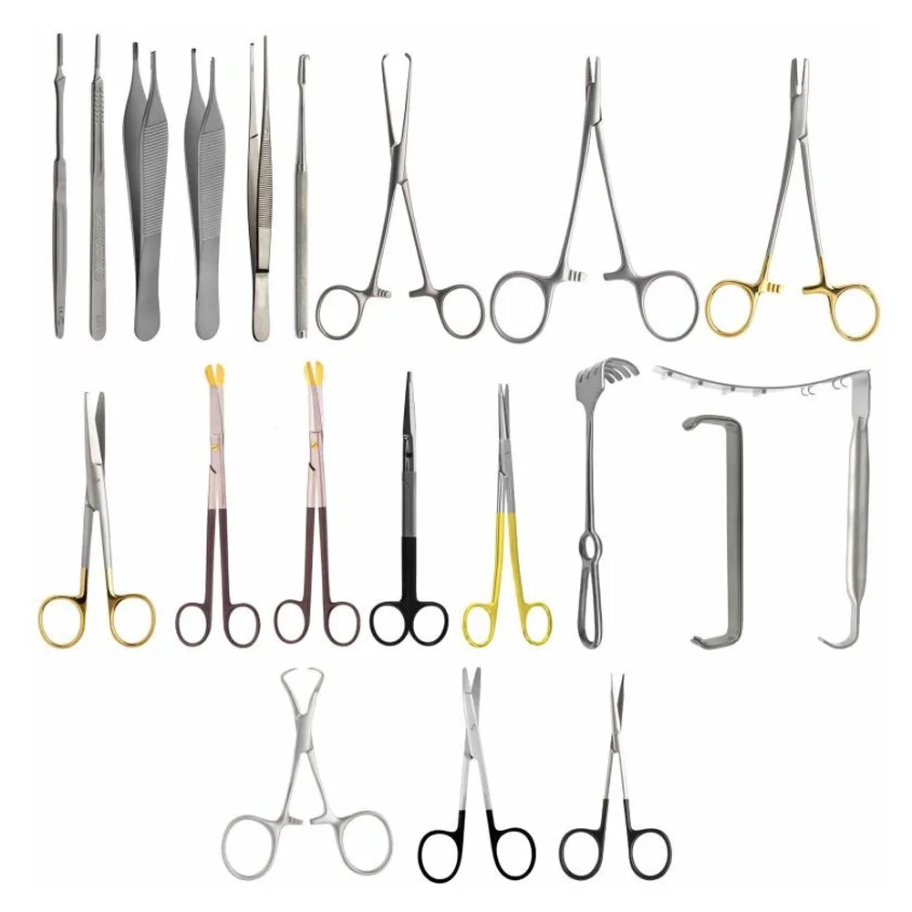 High Quality Basic Surgical Instruments Set Neurosurgery Surgery Set ...