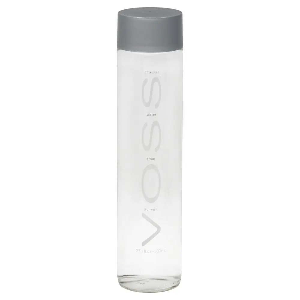 Voss Still Natural Spring Water 12 Pack Case of Bottled Drinking Water ...