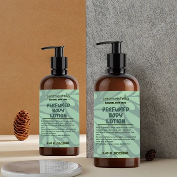 Custom Logo Vegan Moisturizing Body Lotion Bath Gift For Dry Skin Best ...