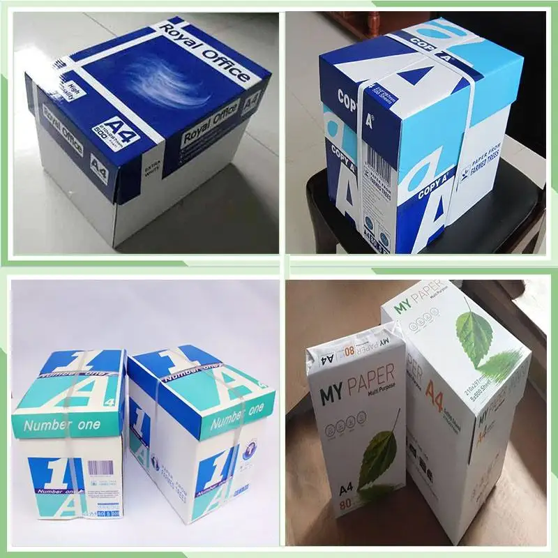 Double A A Copy Paper A4 80gsm 75gsm 70gsm 100% Woold Pulp 80gsm A4 ...
