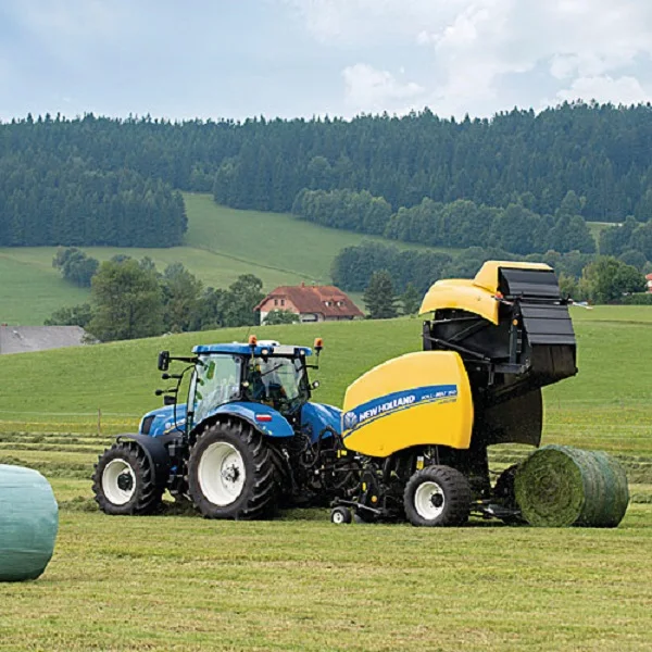 Buy High Quality Round Hay Straw Baler/mini Round Baler Twine Wrap Baler Round Hay Straw ...