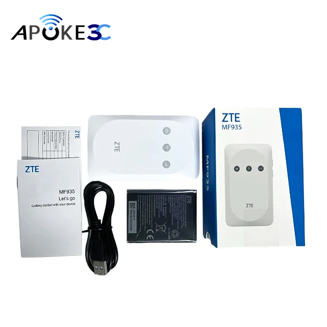 Mobile Wifi Hotspot 4g Lte Router Unlocked Zte Mf935 2000mah 150mbps ...