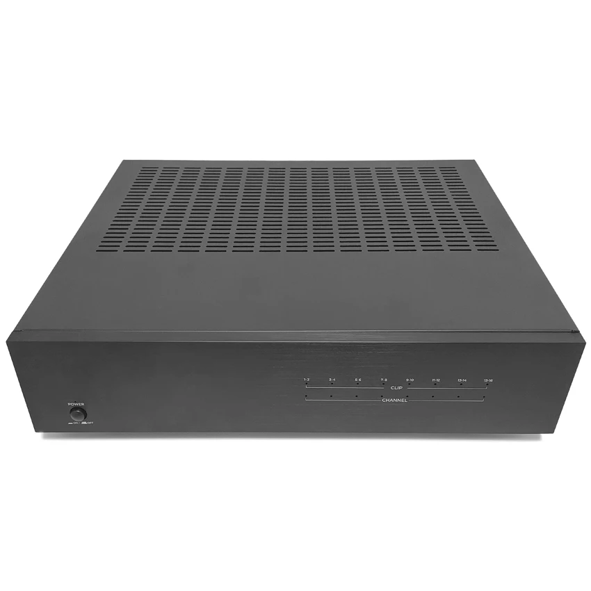 8 Multi-Zone Stereo Amplifier with 19 Rack Mount Powerful 2400 Watts ...