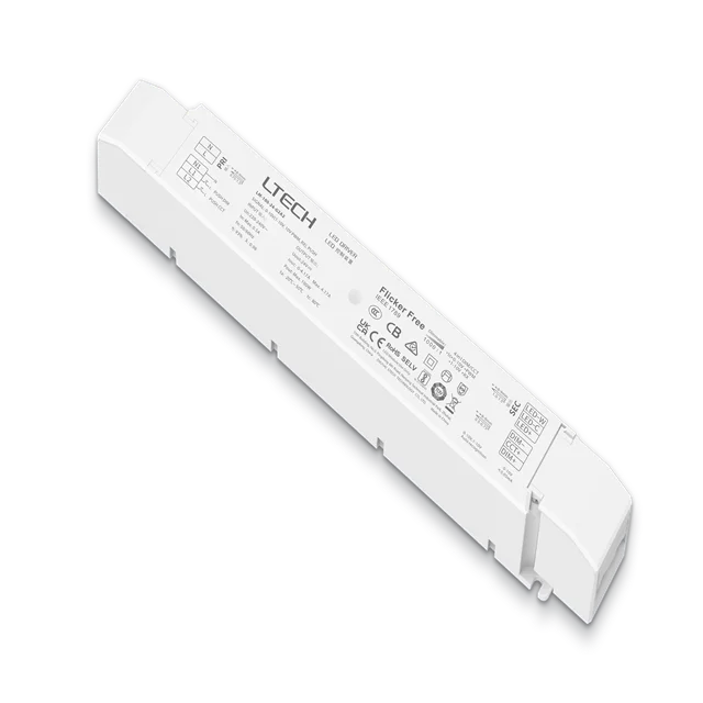 Ltech Full Load 100w 24vdc Cv 0-10v 1-10v Push Dim Cct Driver Lm-100-24-g2a2 Constant Voltage ...