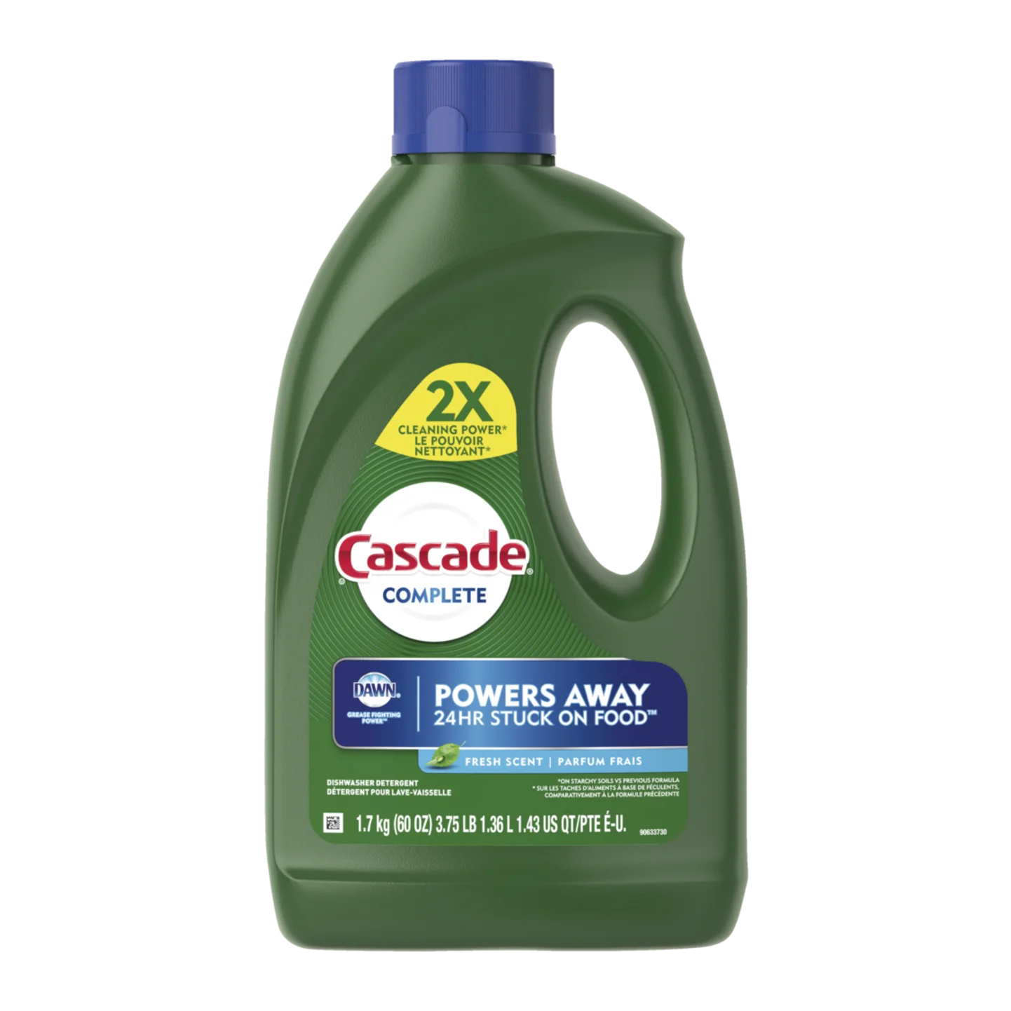 Finish Dishwasher Cascade Platinum Actionpacs Power Powder Detergent ...