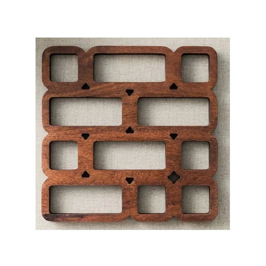 Creative Design Modern Wooden Trivet Home Hotel Table Heat Resistant ...
