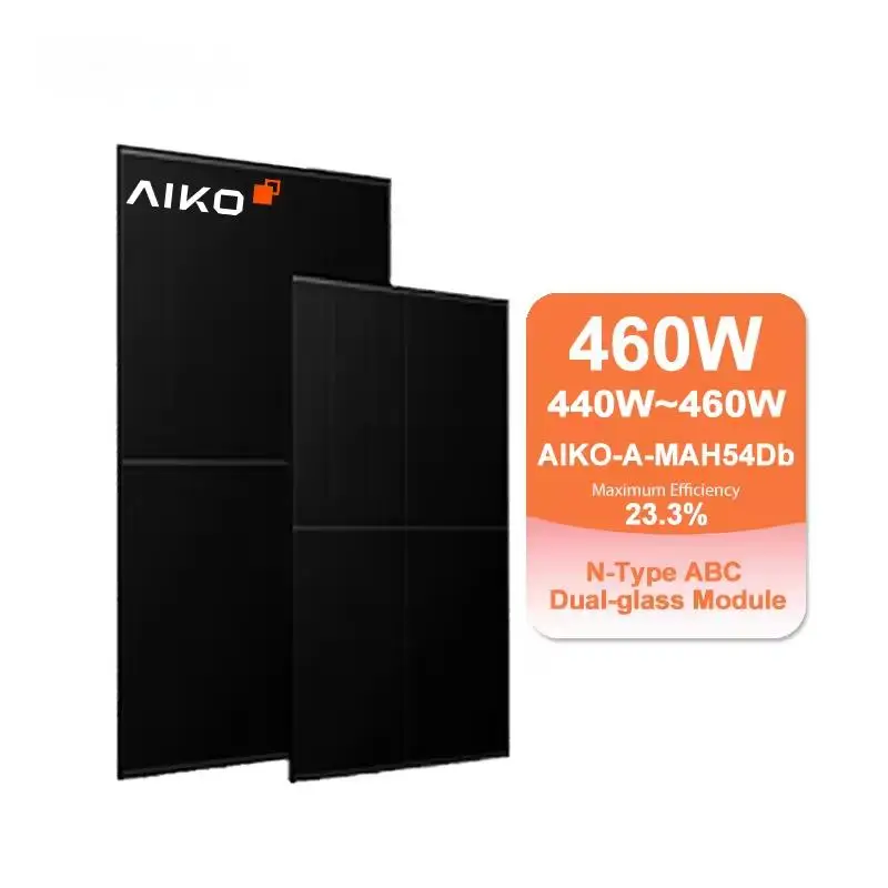 AIKO n-type ABC 445W solar panel Photovoltaic Solar higher efficiency ...