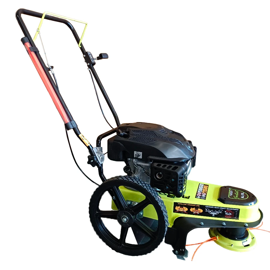 22" String Trimmer Mower Heavy Grass Slasher 175cc Petrol Powered ...