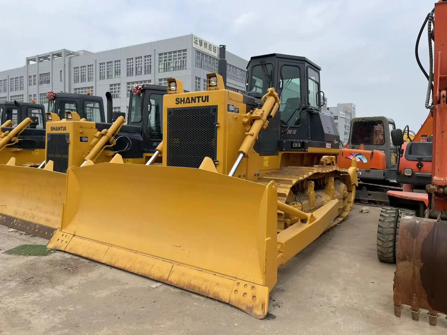 90% New Used Shantui Sd22 Bulldozer Second Hand Sd22 With High Quality Performance For Sale ...