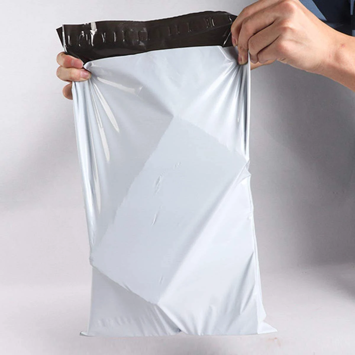 Eco Friendly Self Sealing Plastic Purple Mailing Bags Courier Bag Poly ...