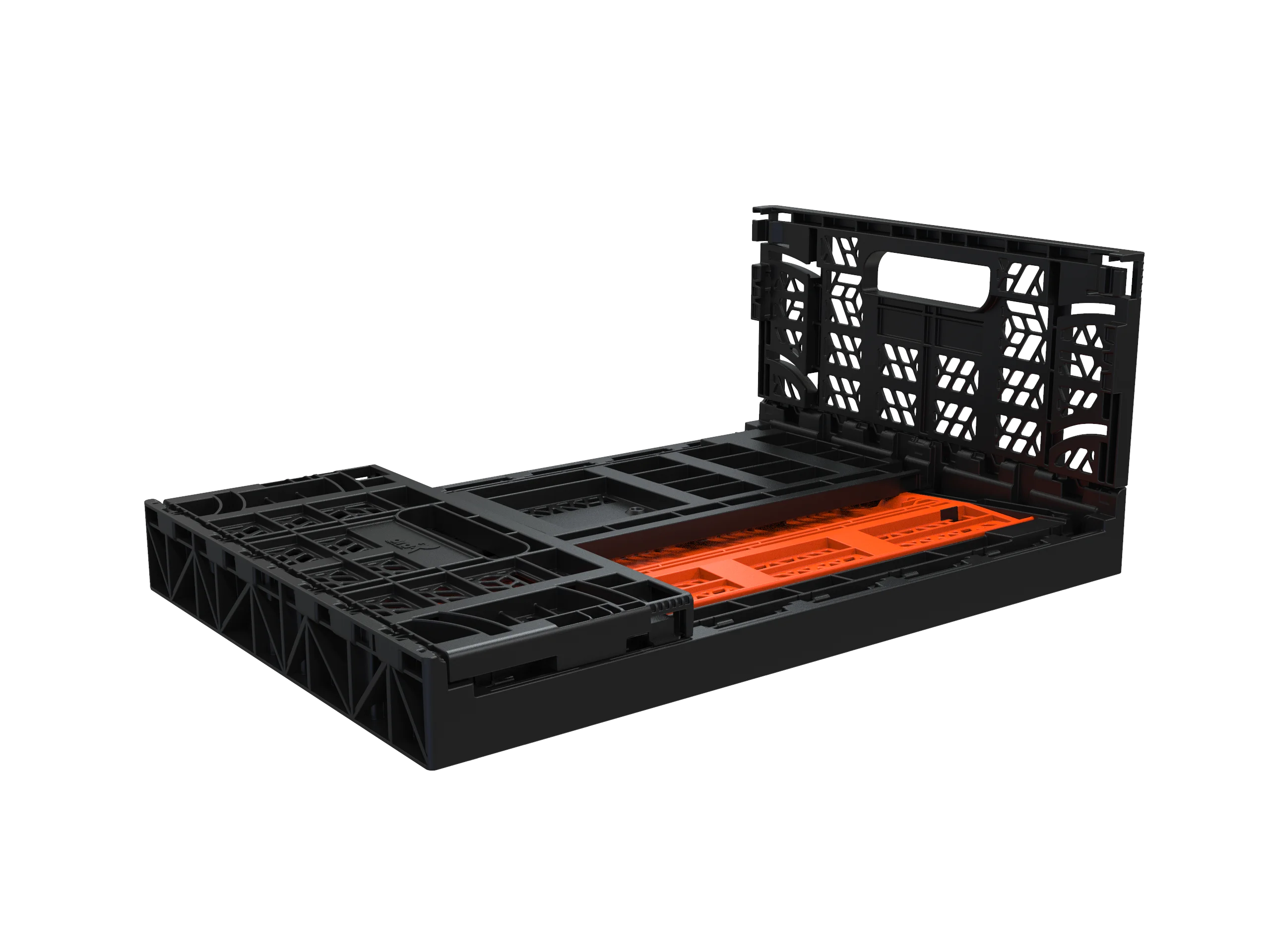 Foldable Plastic Box 600x400x250 Mm Food Grade Fruit Vegetable ...