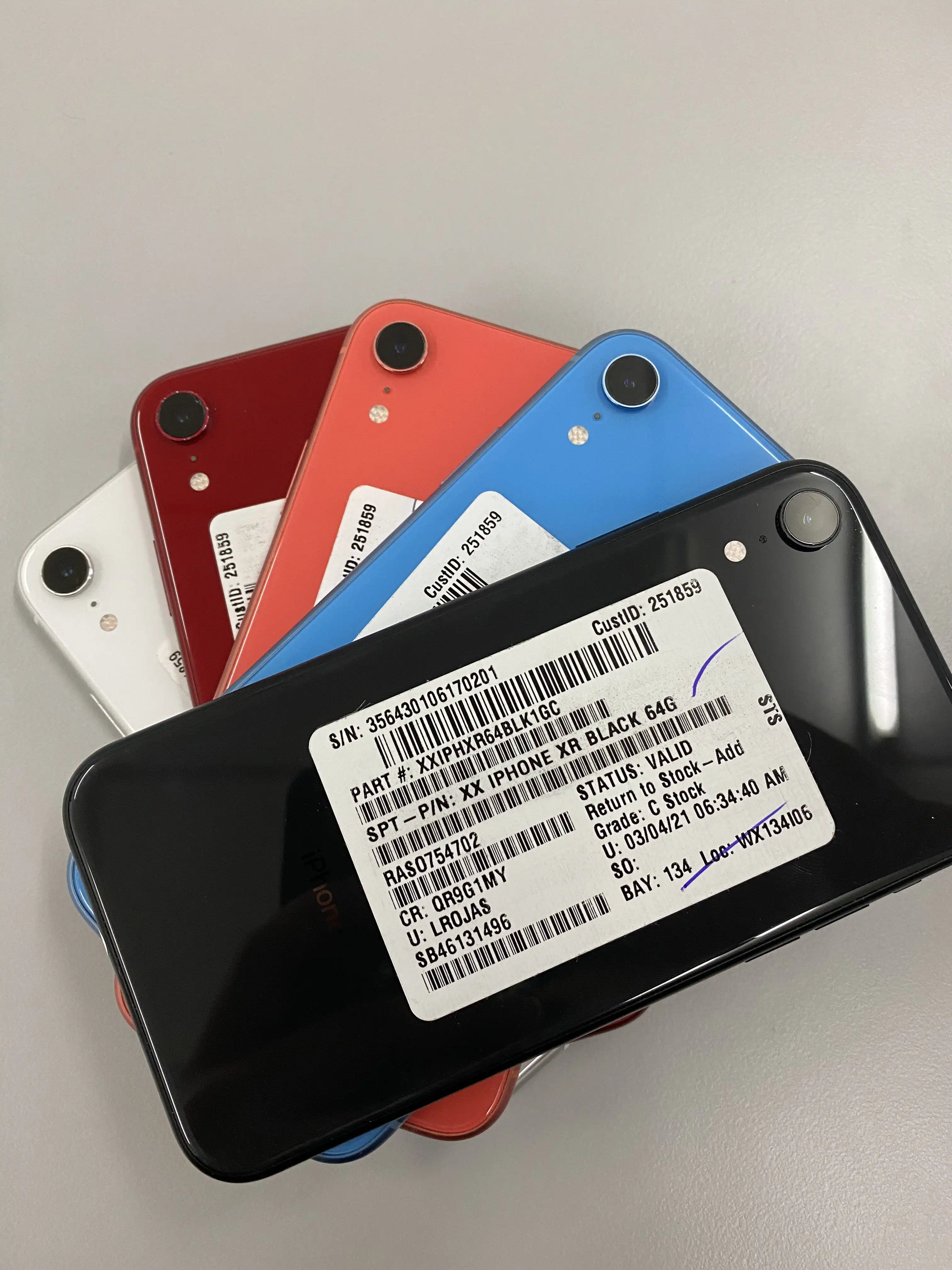 Large Scale Sales Now With Cheap Price Original Used Ip Xr 256g Storage ...