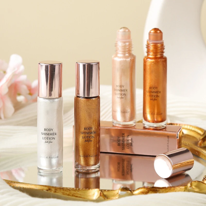 Liquid Bronzer Bronzing Body Shimmer Glitter Oil Lotion Highlighters ...