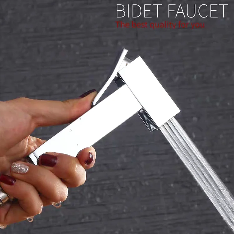 Bathroom Brass Water Portable Shattaf Hand Spray Attachment Sprayer ...