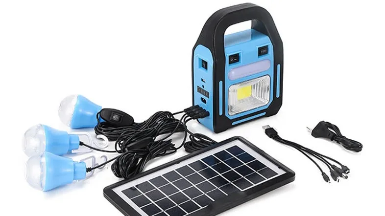 Wholesale Ac Dc Rechargeable Portable Solar Light System Kit For Home ...