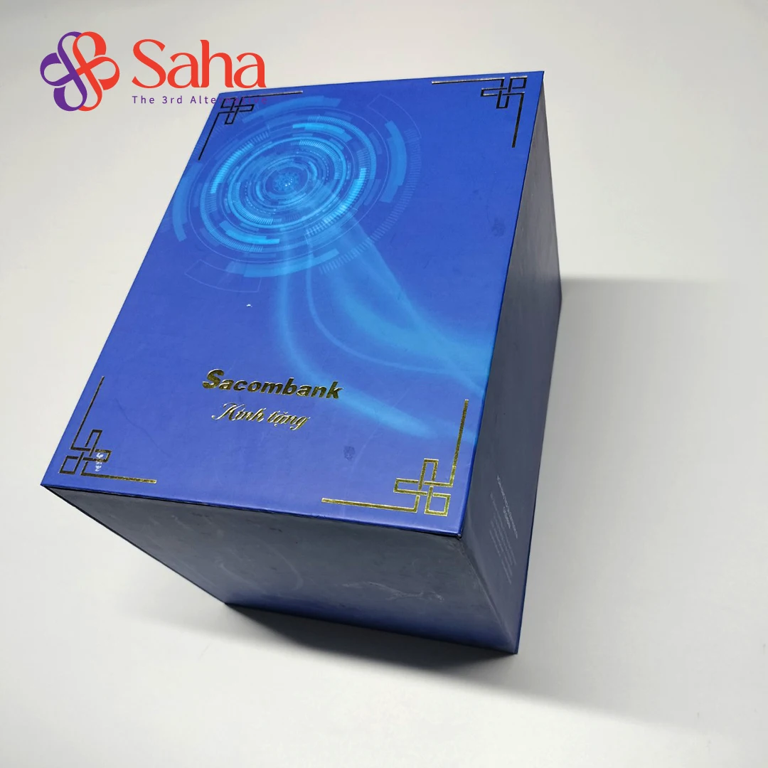 Gold Foil Paper Boxes Offset Printing Grey Board Recyclable Bio ...
