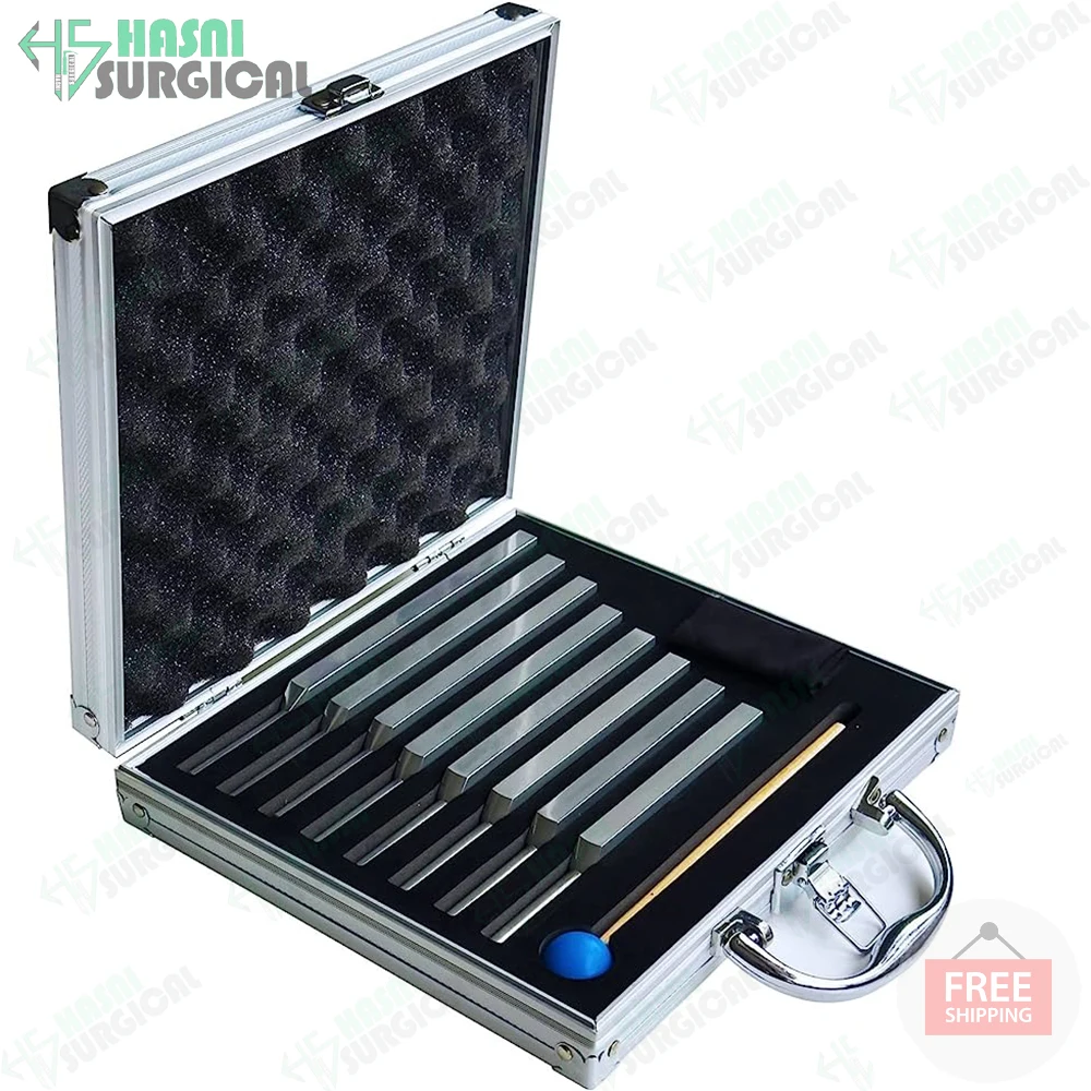 128c Medical Neurological Chakra Tuning Fork Ball Set With Triangle ...