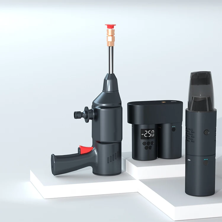 Cordless Car Wash Gun Automatic Car Washing Machine Portable Wireless ...