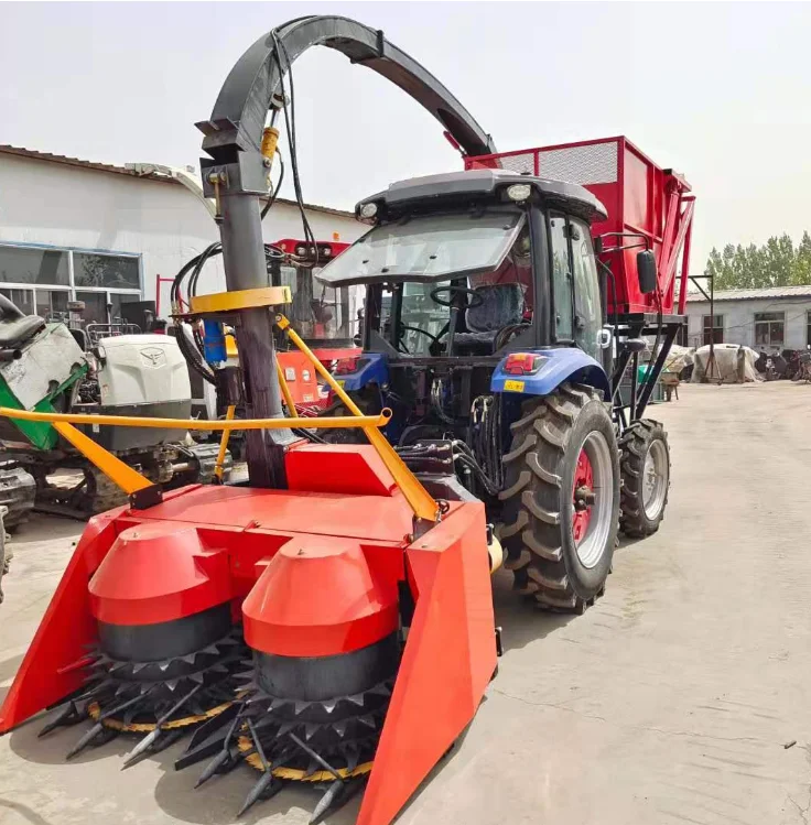 Tractor Mounted Corn Silage Harvester Forage Harvester Chopper Corn ...