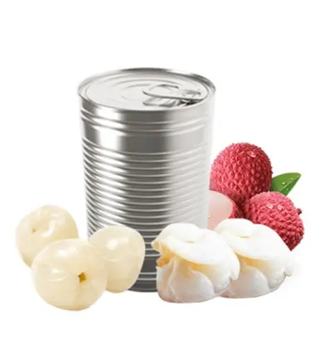 HOT BRAND 2025 EXPORT CANNED FRESH LYCHEE WITH SYRUP 100% NATURAL FROM ...