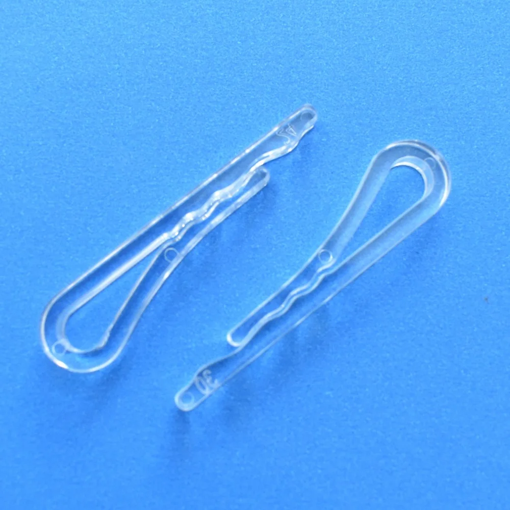 VNB Factory No 8 PS Material Plastic Clips - Durable & Clear
