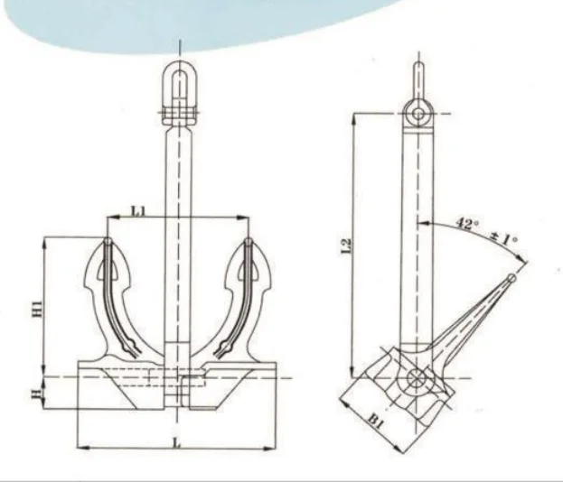 Japan Stockless Anchor - Durable Marine Solution