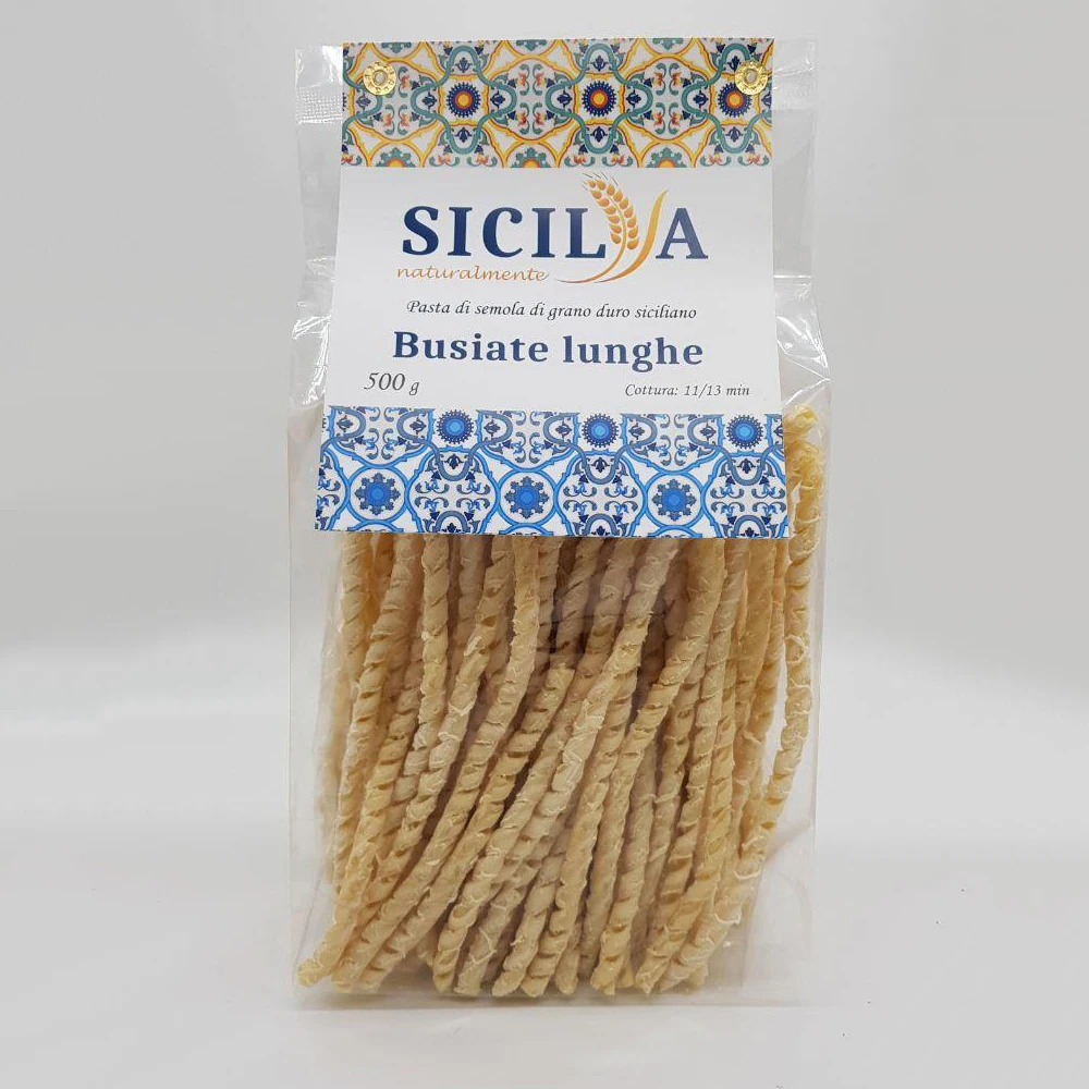 Sicilian Durum Wheat Pasta - Bronze Drawn Busiate 500g