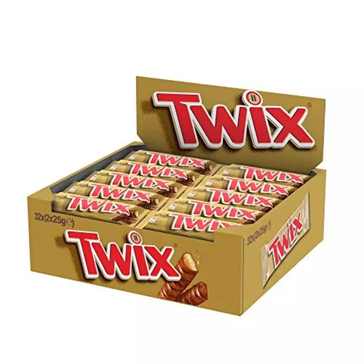 Twix Twin Chocolate Bars 50g Pack Of 12 50g X 12 Bars Buy Chocolate Bars 100 Gram