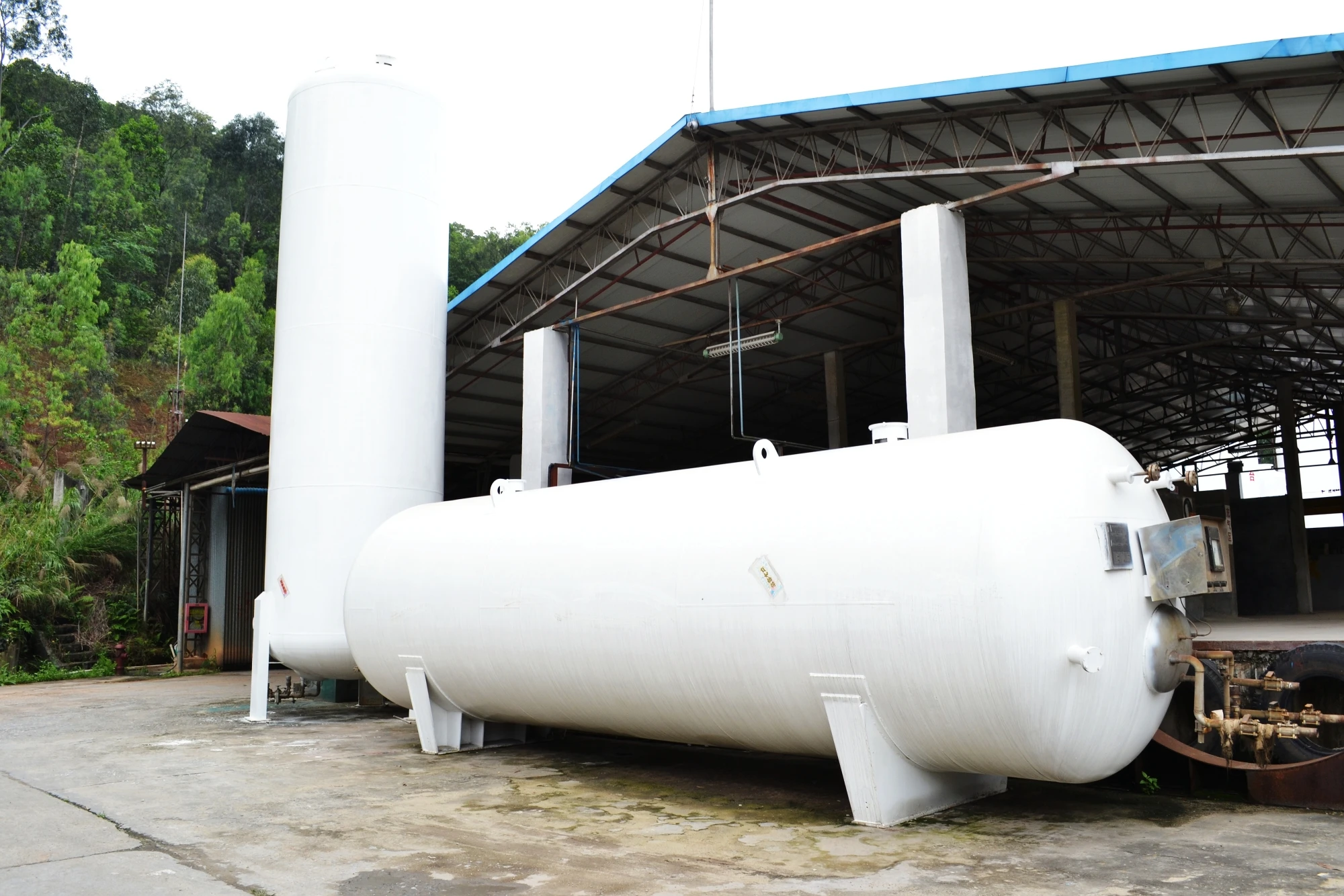 1m3 1000L Hydrogen Storage Tank - High Vacuum Liquid Hydrogen Tank for ...