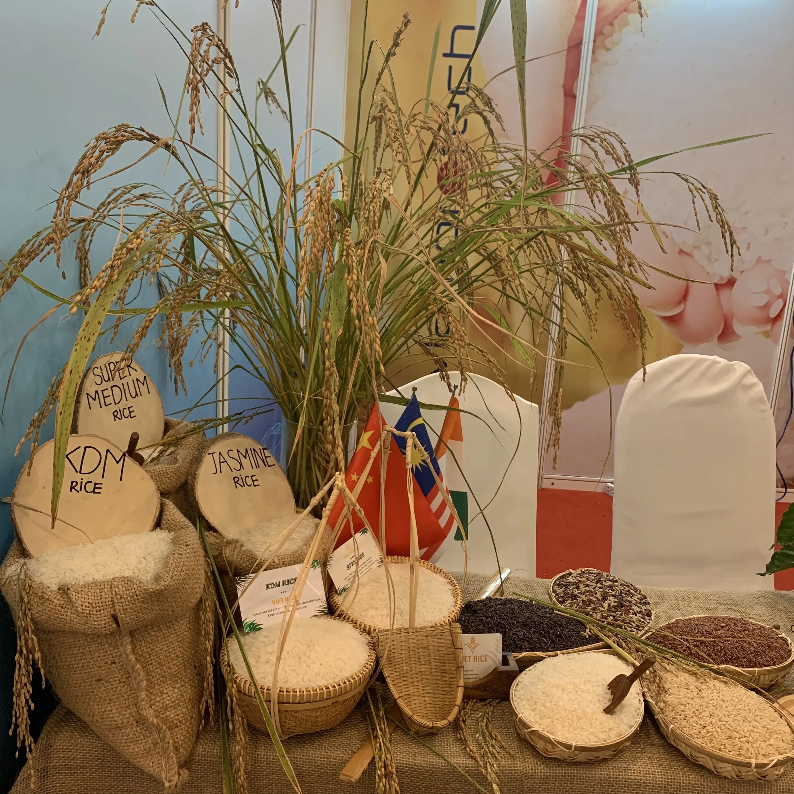 Vietnamese Rice For Export - Jasmine Rice Long Grain Fragrant Rice 5% ...