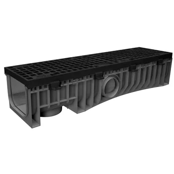 Made In Italy Promax 200 Hdpe Drainage Channel With D400 Mesh Ductile ...