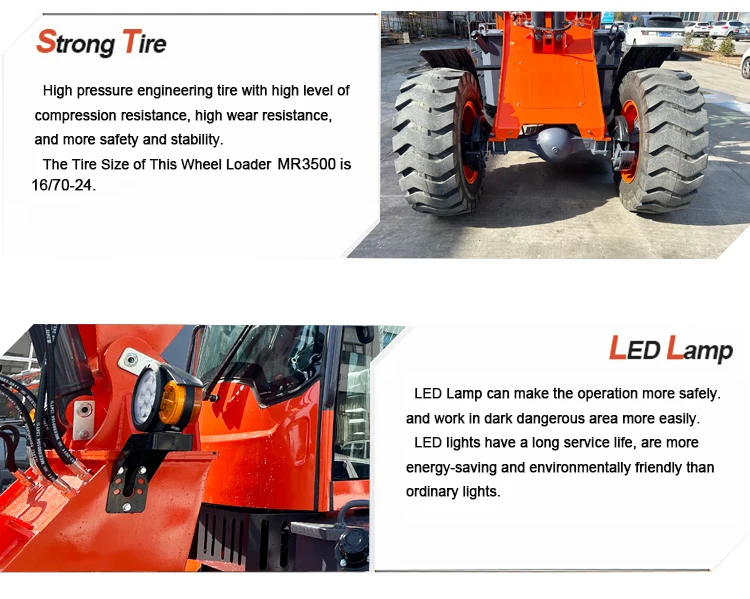 MR3500 Mountain Raise Telescopic Loader - 2.5ton Hydraulic Efficiency
