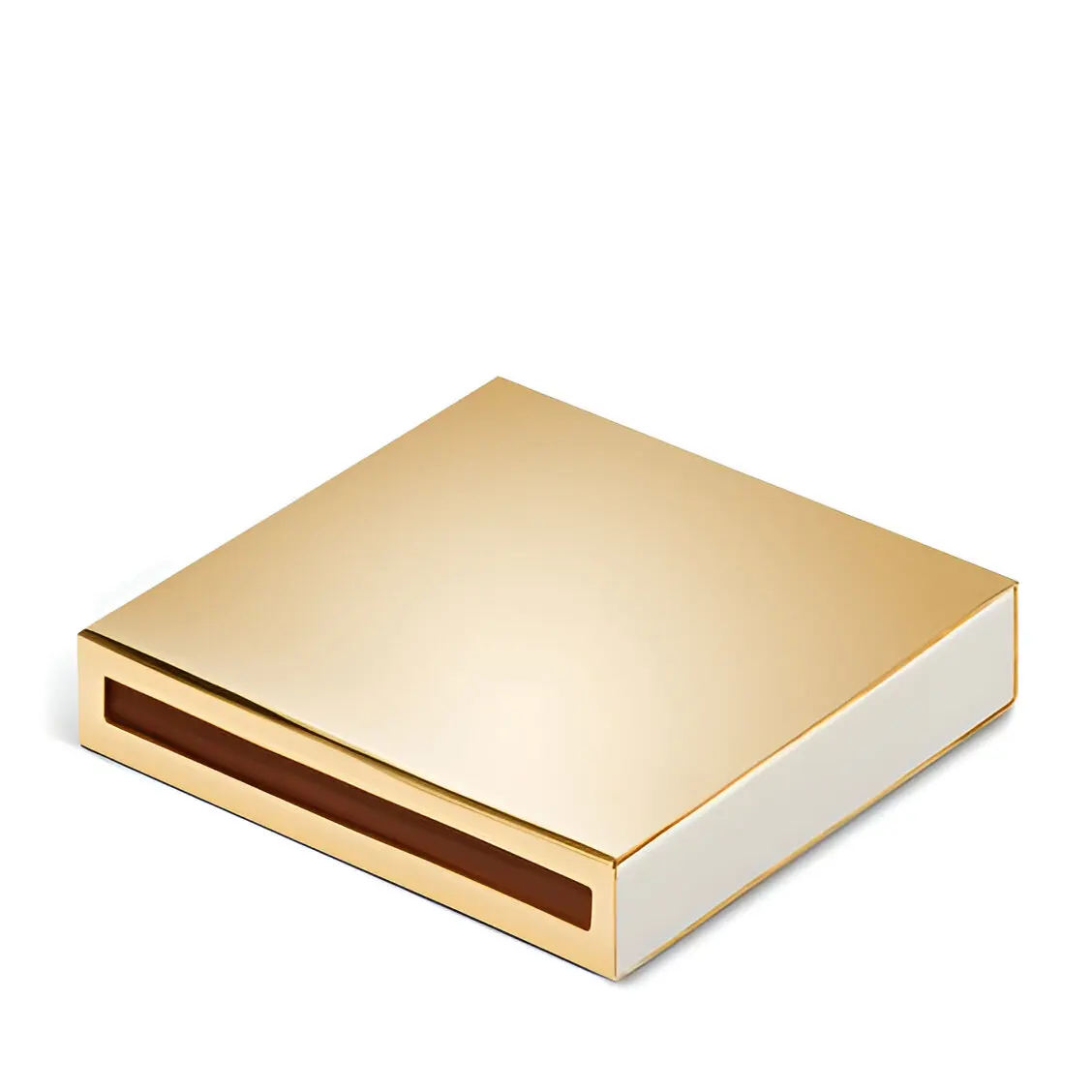 Customizable Gold Brass Matchstick Cover Luxury Handmade Matchbox ...