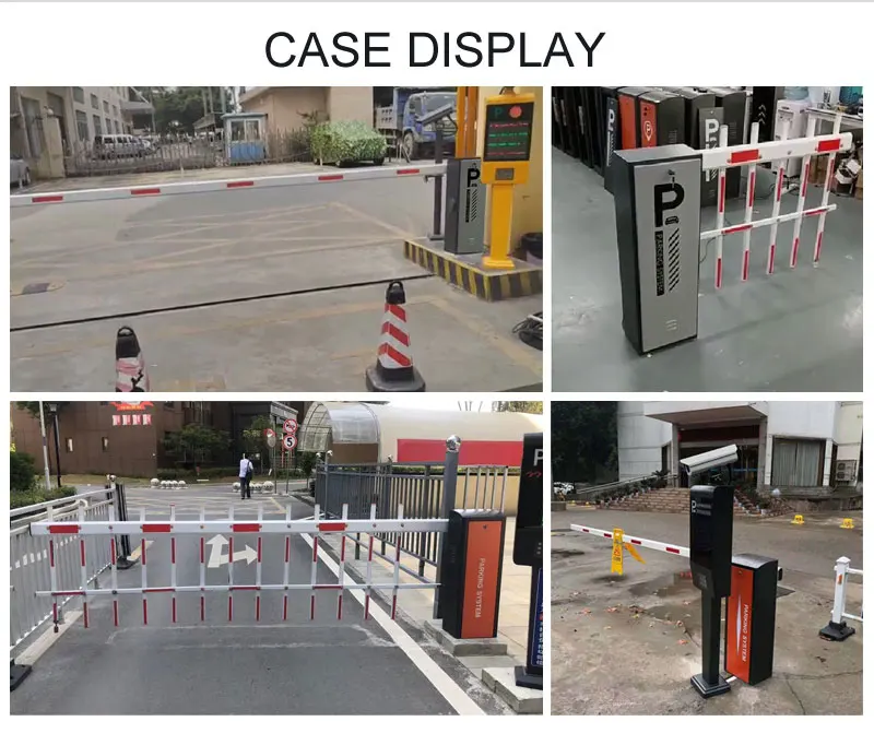 Automatic Car Smart Parking Gate System Road Gate Straight Boom Barrier ...