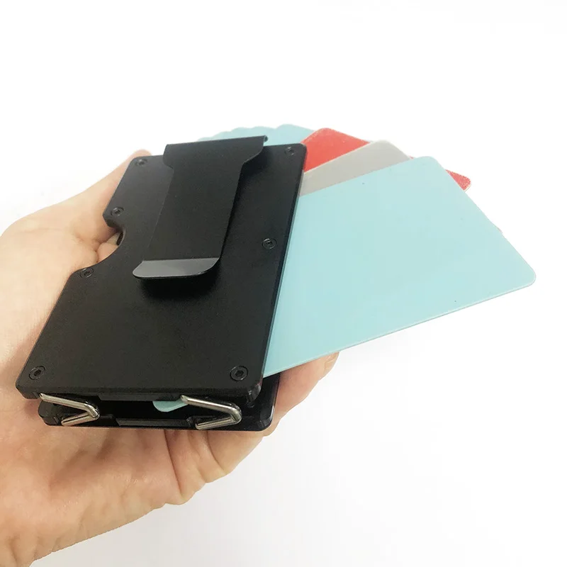 Factory Minimalist Hinged Wallet for Men RFID Blocking Slim Front ...