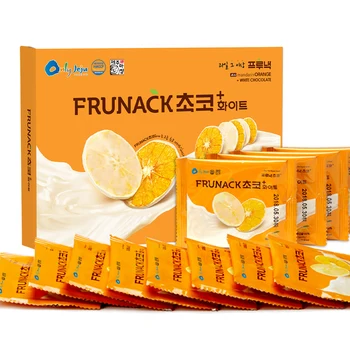 Frunack White Chocolate(12pcs) Made Of Korean Jeju Mandarin,Dried ...