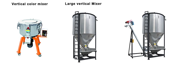100kg Industrial Vertical Plastic Mixer Machine for Injection Molding ...