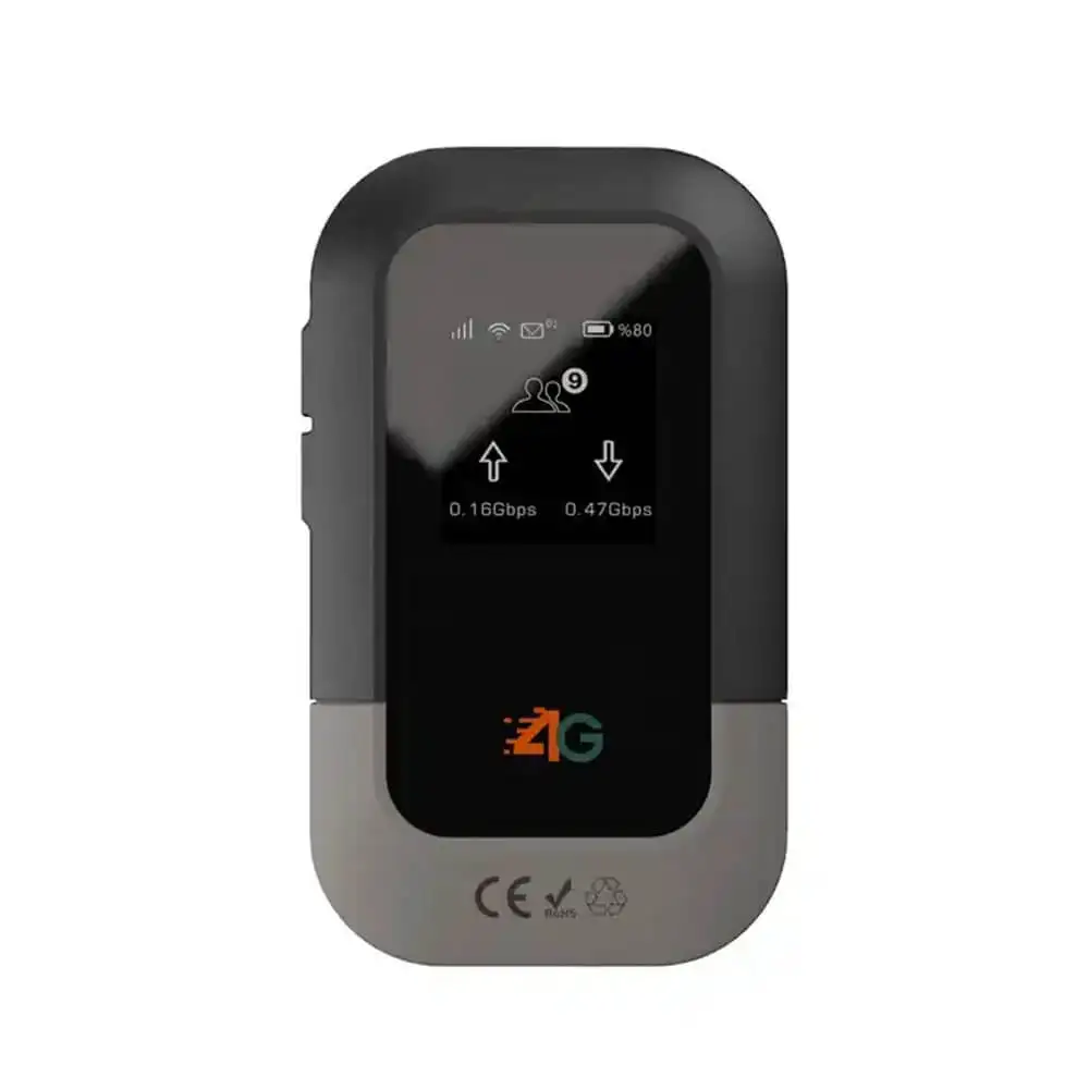 4G Mobile Wifi6 Router Wireless Plug N Play Sim Slot MBB vSIM eSIM 4G ...