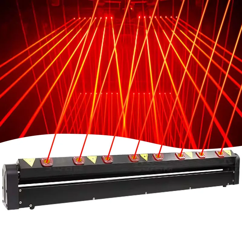 8 Eyes Red Green Laser Light For Night Club and Dj Disco 500mw*8pcs ...