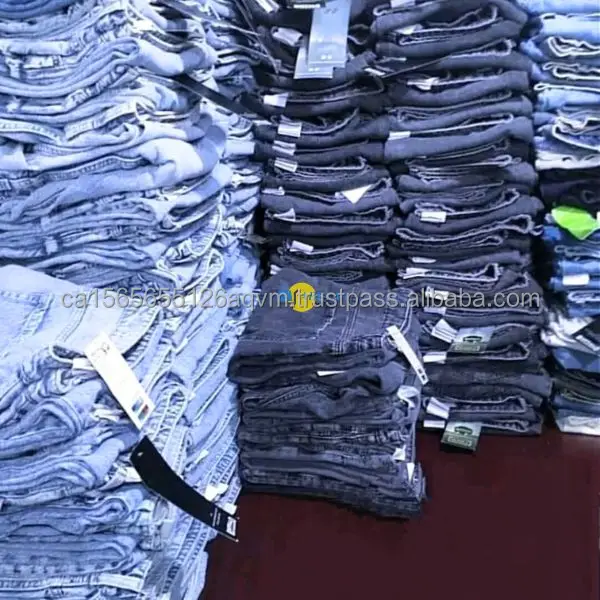 Factory Sale Man Cotton Jeans Cargo Shorts Pants Clothes Bales Mixed ...