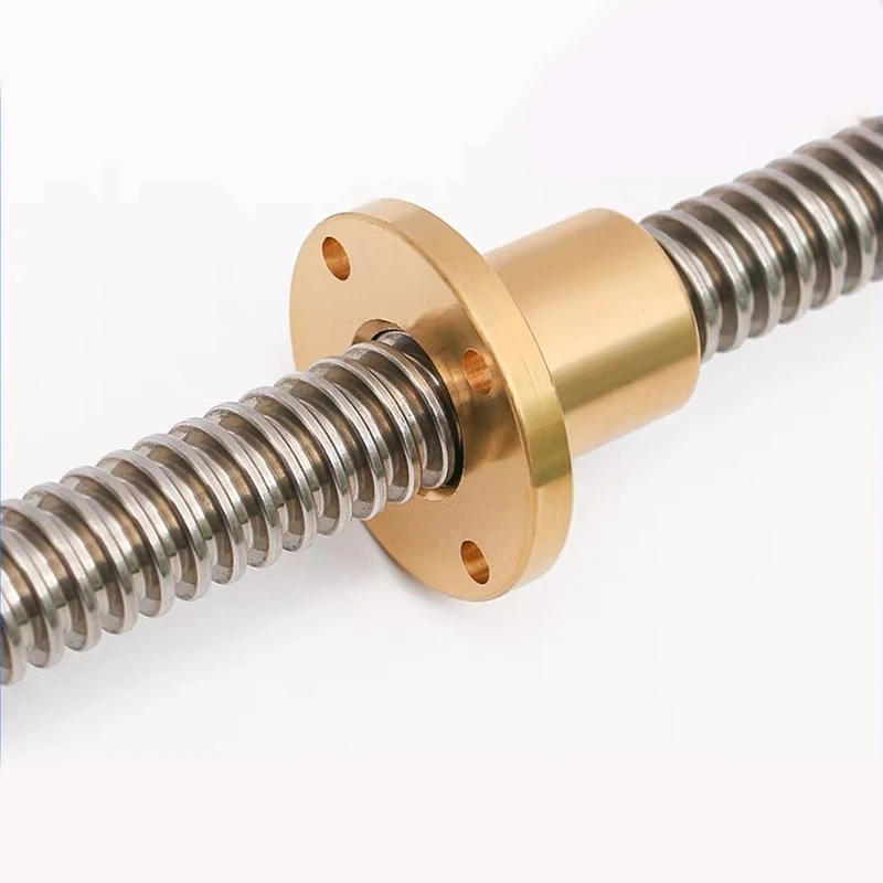 304 stainless steel T16 lead screw length 100 150 200 250 300 400 500 ...
