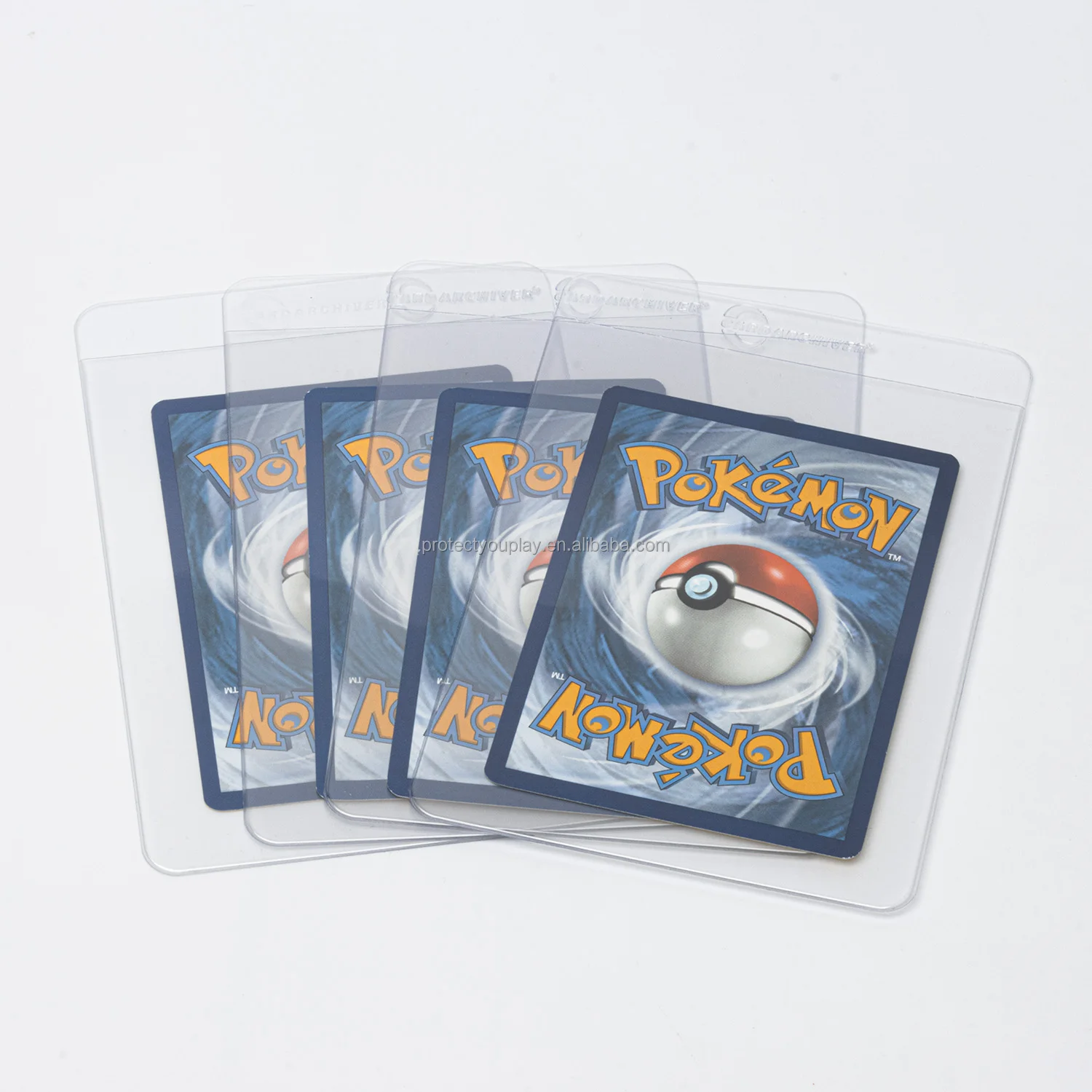 PVP SR001 - 200 Ultra Clear Semi Rigid Card Holders for Trading