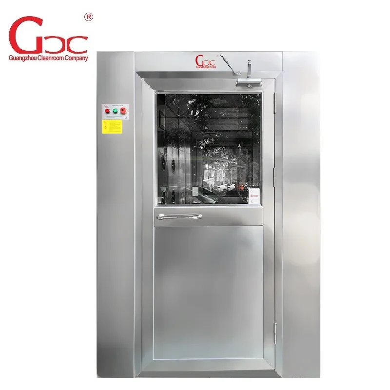 Air Shower Booth Cleanroom Air Showers and Tunnels Industrial Air ...