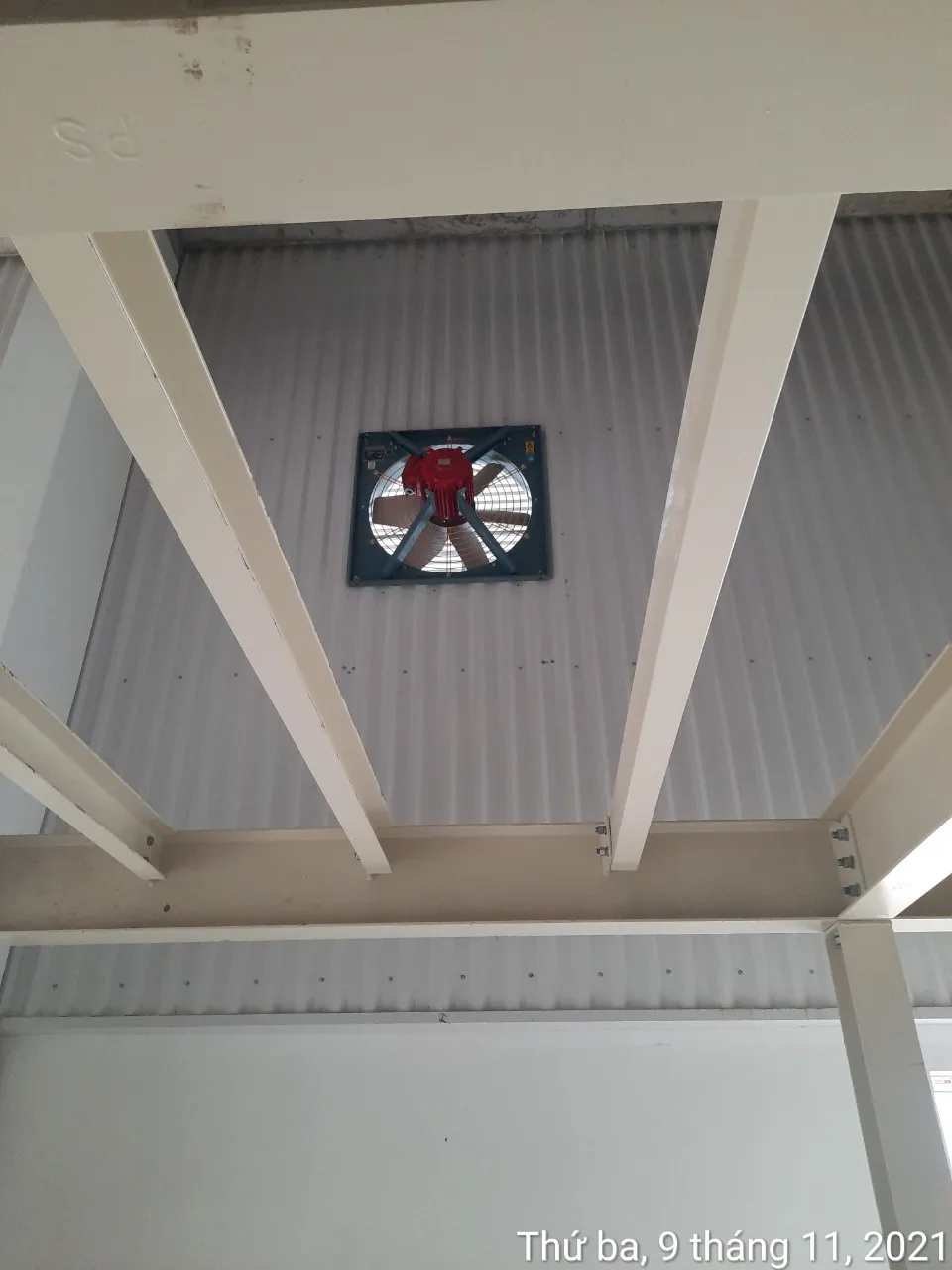Axial-flow Wall Fan Ventilation Fans For Storage Warehouses,Utility ...