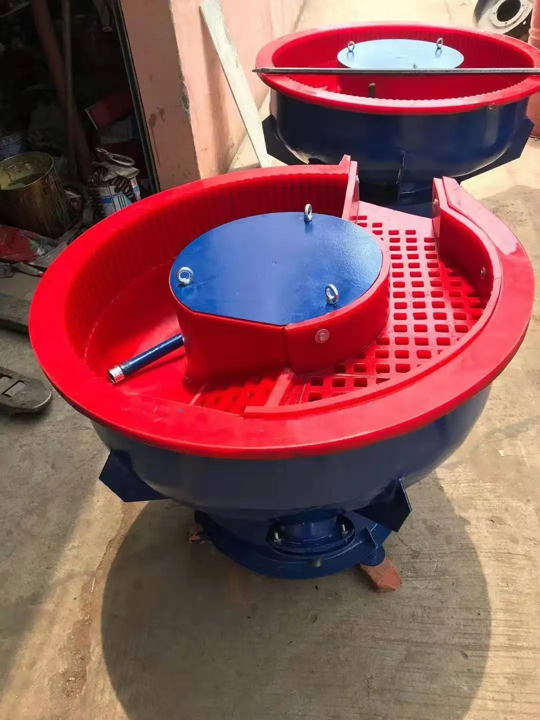 Casting metal sheet and Stainless Steel Barrel Vibro Tumbler Bowl Shape ...