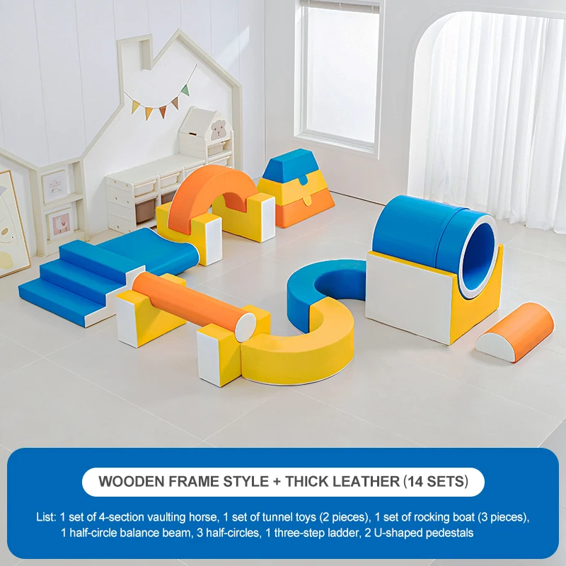 Indoor Soft Play Set Safe And Stimulating Playground For Children's ...