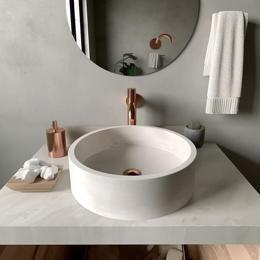 Fast Delivery Wash Hand Sink High Quality Artificial Stone Bathroom ...