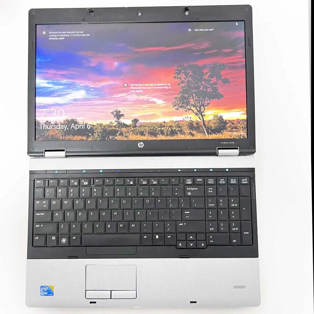 Wholesale Price Used Laptops 6550B 15.6 Inch Intel Core I5 Second Hand ...