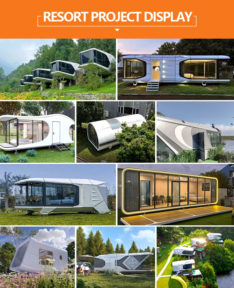 SINOVA Space Capsule House - Luxury Mobile Living Container
